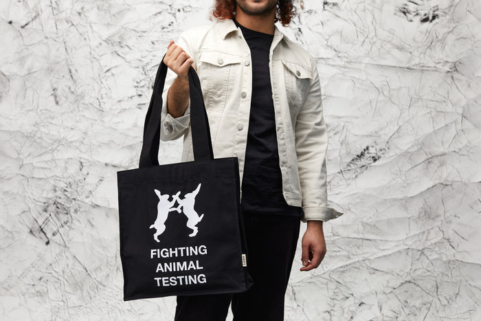 Fighting Animal Testing Totebag | Bolsa reutilizable | Lush